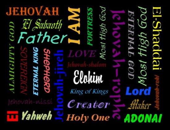 The Names of God in the Old Testament - Lion Of Judah Society